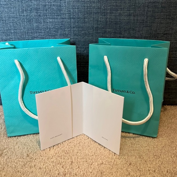 Tiffany & Co. | Accessories | Tiffany Gift Bags Receipt Holder | Poshmark